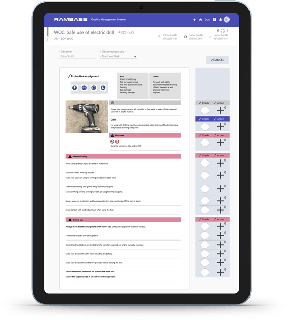 RamBase | Quality Management Software Modules